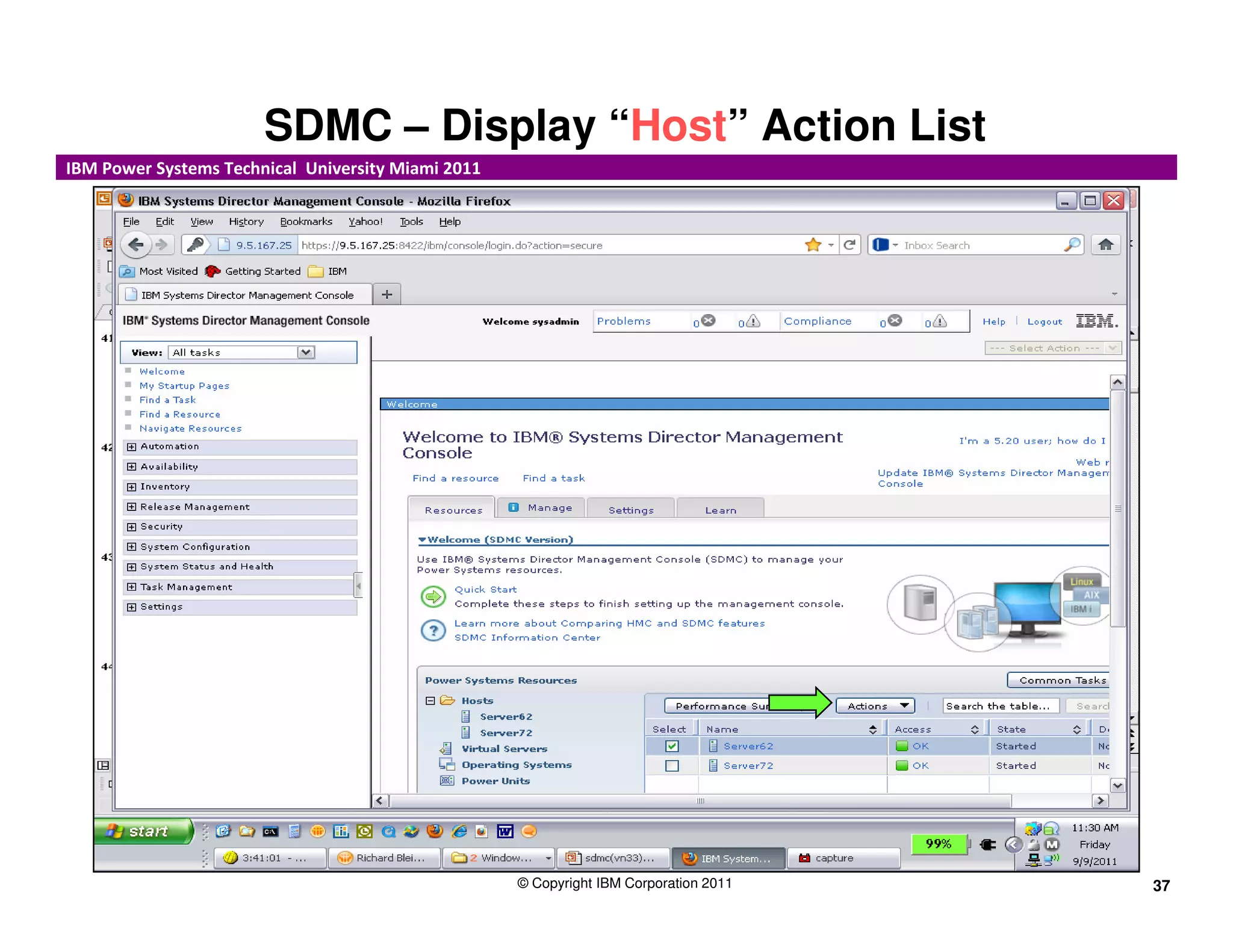 Presentation common task differences between sdmc and hmc | PPT