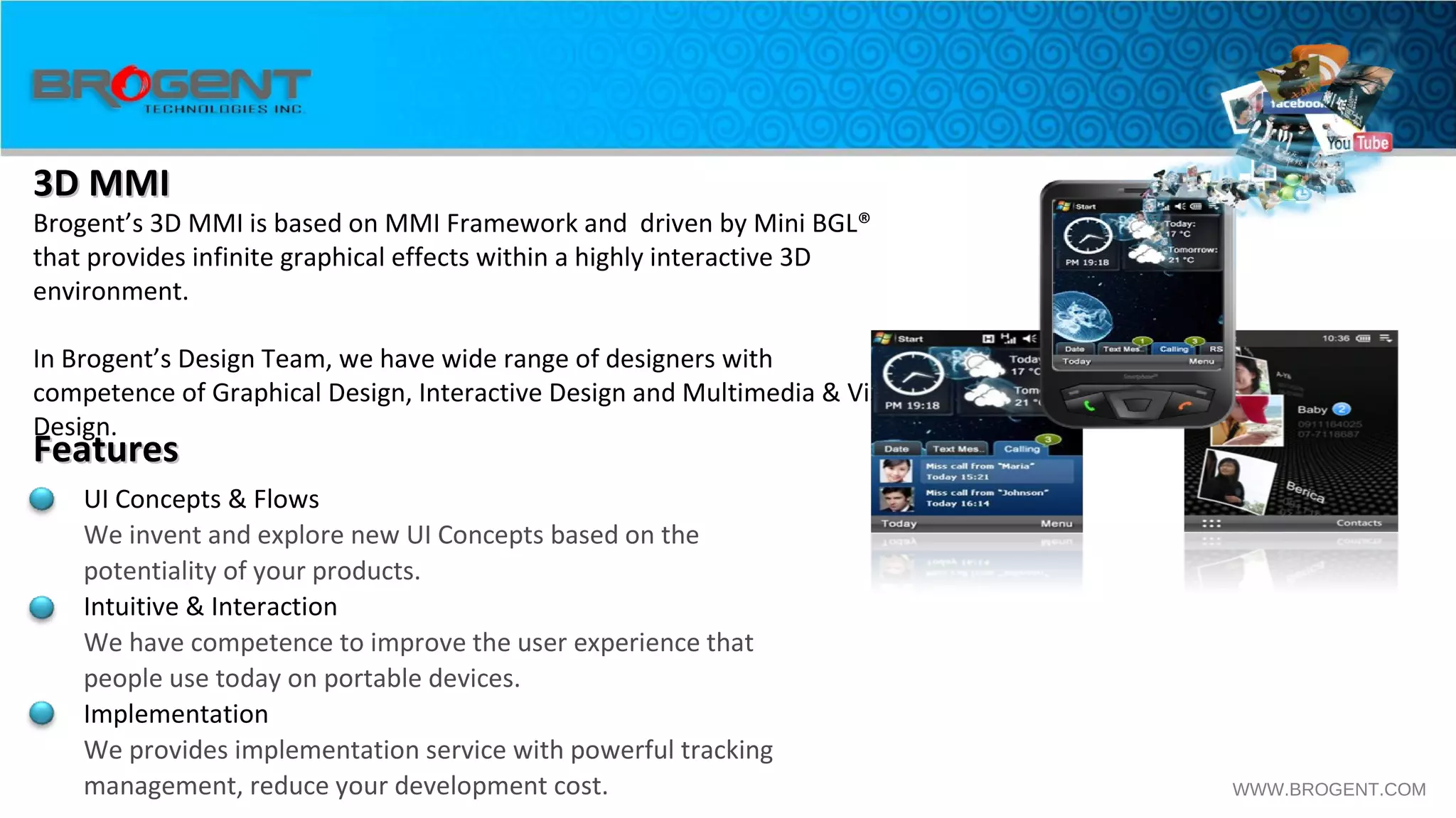 3D Graphical UI Presentation | PPT