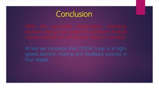 Problem Solving using OODA | PPT