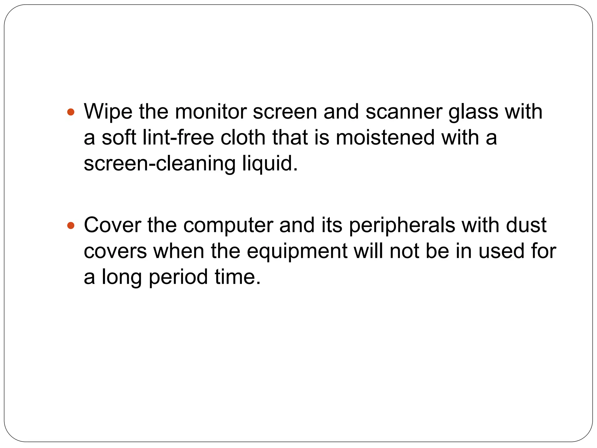 Presentation computer care | PPTX