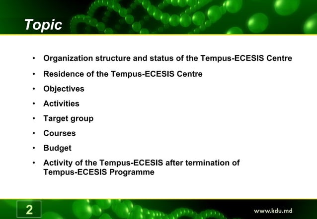 Presentation Comrat Center | PPT