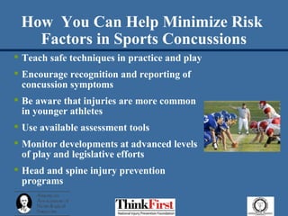 Presentation concussion and sports -official aans-cns-think first ...
