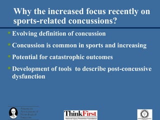 Presentation concussion and sports -official aans-cns-think first ...