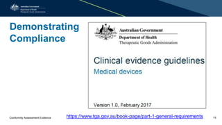 Presentation: Conformity assessment evidence | PPTX