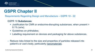 Presentation: Conformity assessment evidence | PPTX