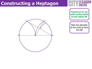Presentation constructing a heptagon | PPTX