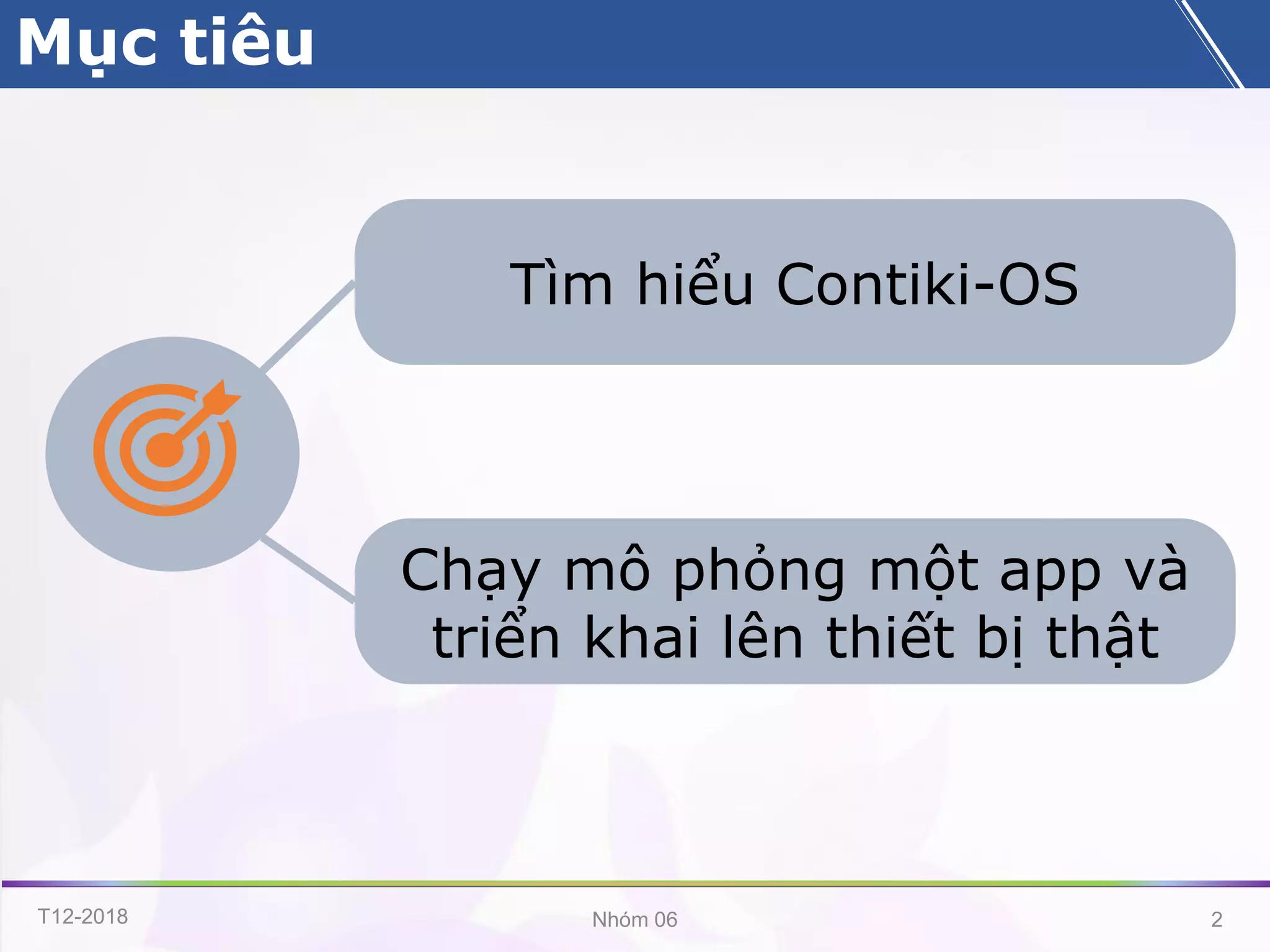 Presentation Contiki OS - Vietnamese | PDF