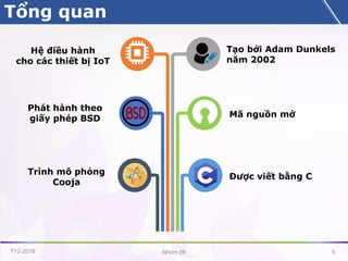 Presentation Contiki OS - Vietnamese | PDF