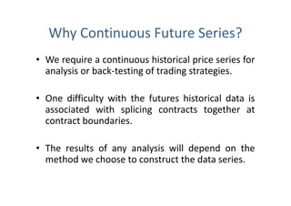 Presentation continuous series | PDF | Stocks and Bonds | Personal ...