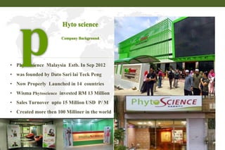 Phytoscience Basic Presentation | PPT