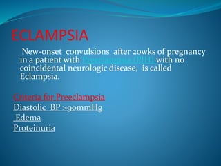PREGNANCY WITH CONVULSIONS | PPTX