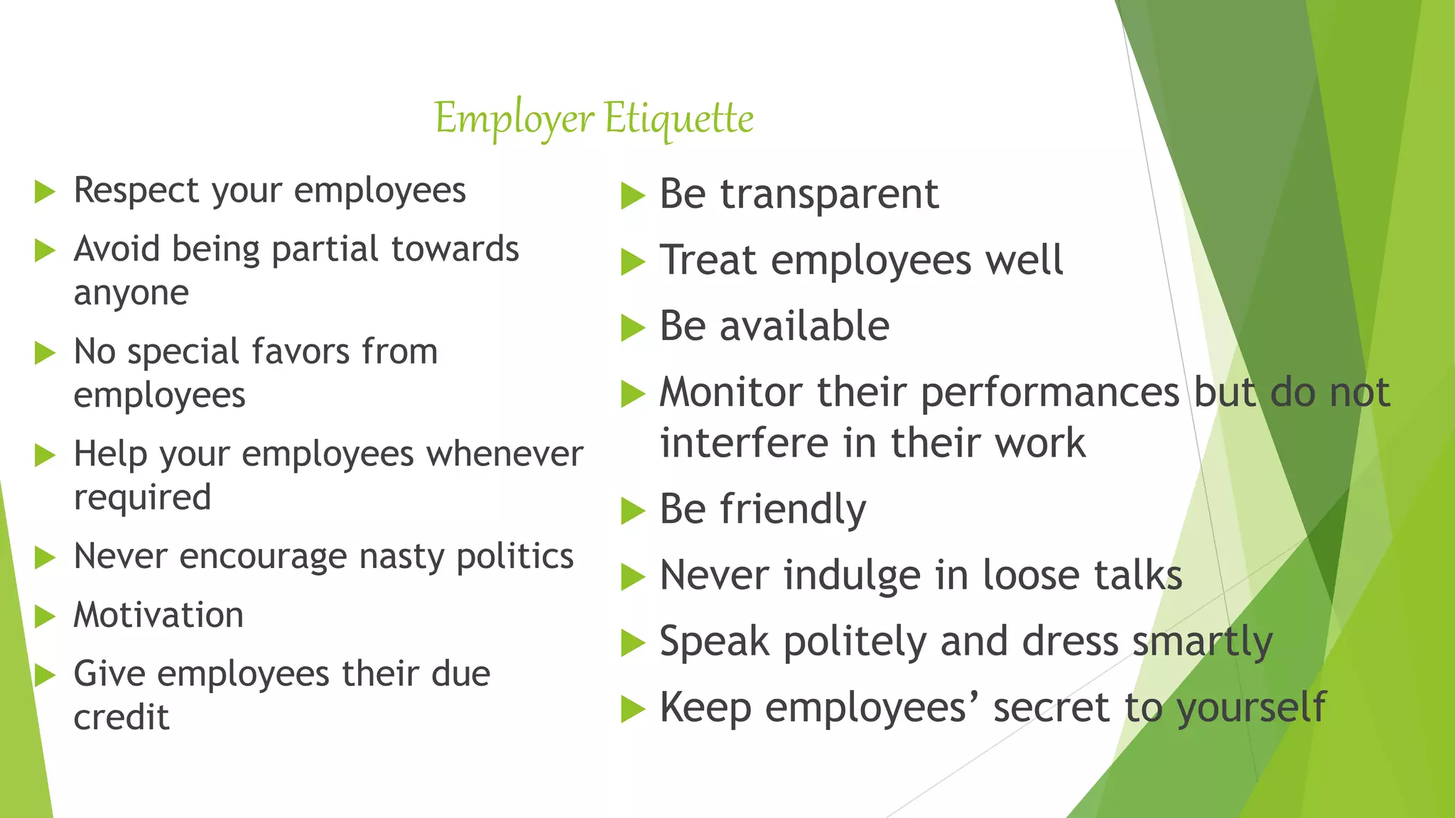 PPT Presentation corporate etiquette by Nakentoh | PPTX