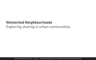 Fear of Negative Space & the Intangible - Progress Presentation 2010-11 ...