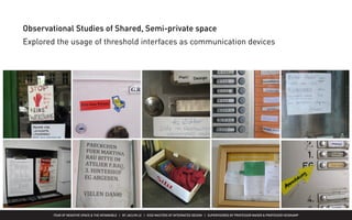 Fear of Negative Space & the Intangible - Progress Presentation 2010-11 ...