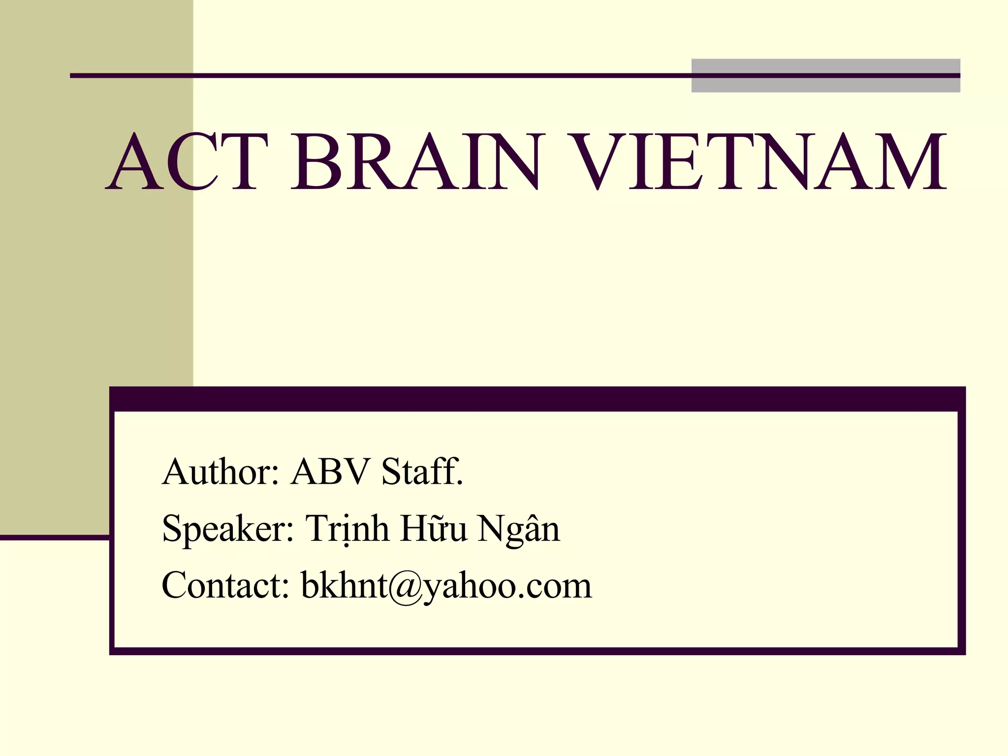 Presentation cua Tam Tran | PPT