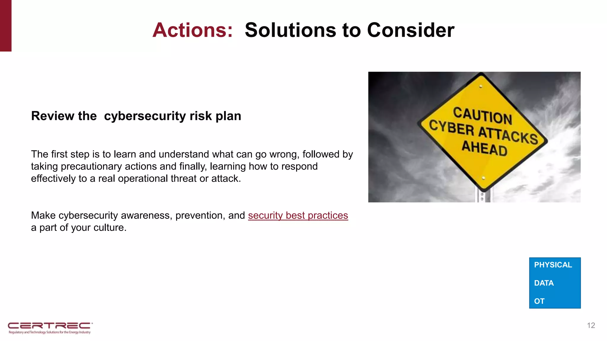 Cybersecurity Critical Infrastructure Threats and Examples 2022 ...