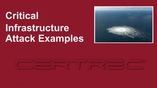 Cybersecurity Critical Infrastructure Threats and Examples 2022 ...
