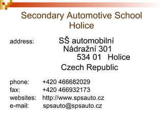 Presentation Cz School | PPT