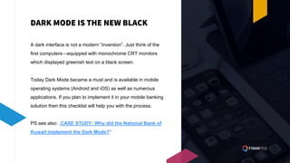 Presentation dark mode 02072020 | PDF