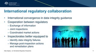 Presentation: Data Integrity – an international regulatory perspective ...