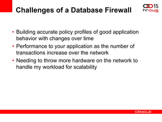 Presentation database security audit vault & database firewall | PDF | Databases | Computer ...