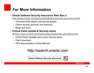 Presentation database security enhancements with oracle | PPT