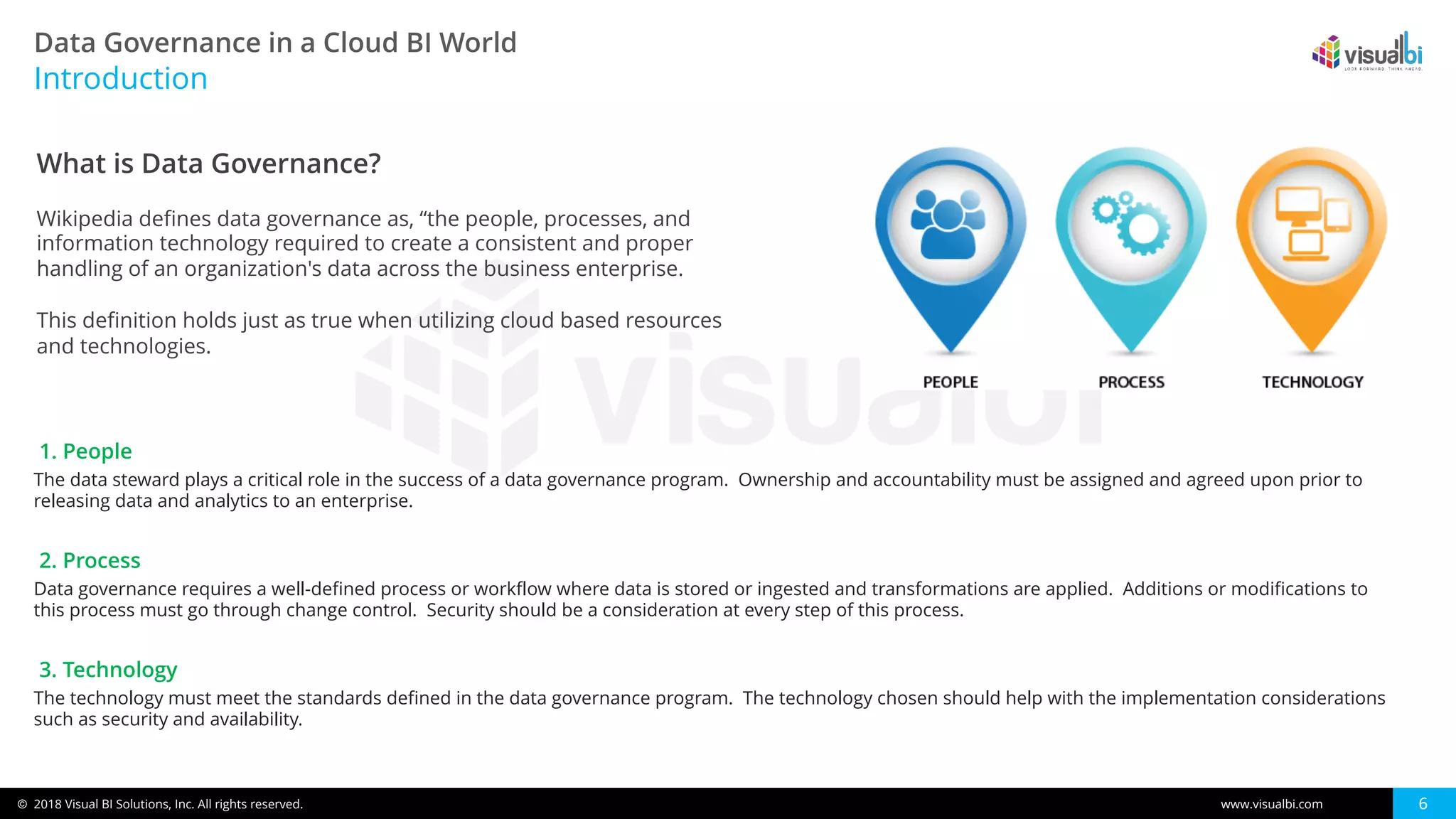 Data governance in a Cloud BI world | PPT