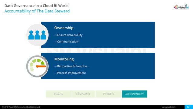 Data governance in a Cloud BI world | PPT