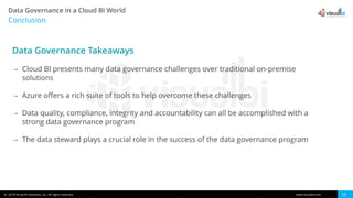 Data governance in a Cloud BI world | PPT