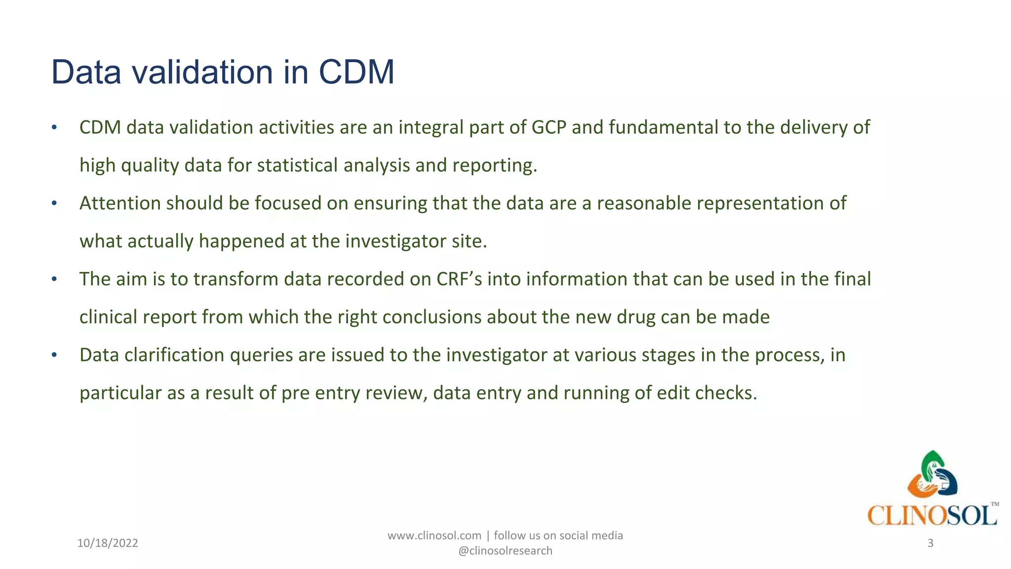 Data Validation in CDM | PPTX