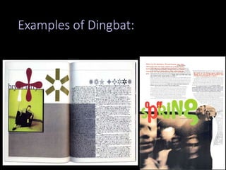 David Carson Dingbat Article