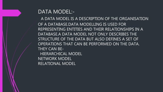 Presentation dbms | PPT