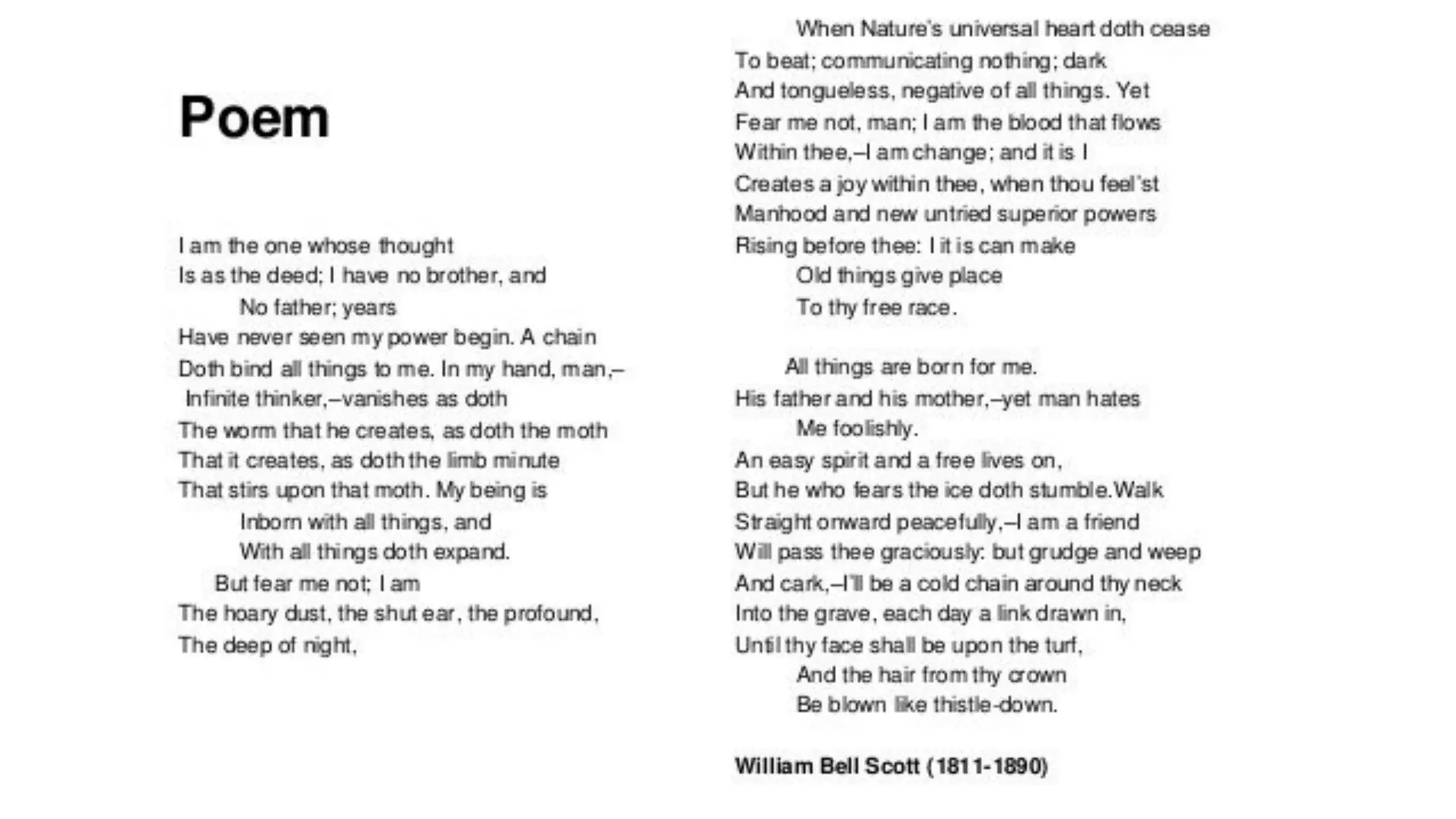 Presentation death by william bell scott | PPT