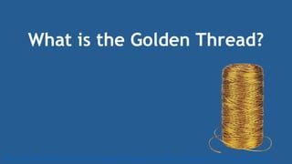 Decoding data standardisation and the golden thread | PPTX