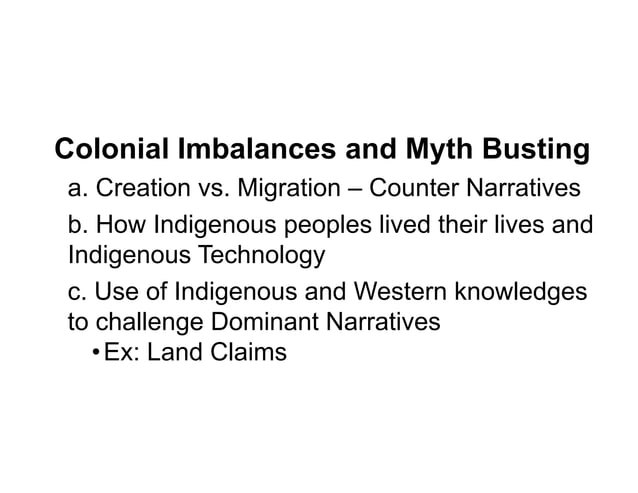 Presentation - Indigenous Decolonization.pdf | North America Travel ...