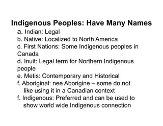 Presentation - Indigenous Decolonization.pdf | North America Travel ...
