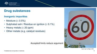 A detailed look at impurities in medicines | PPT