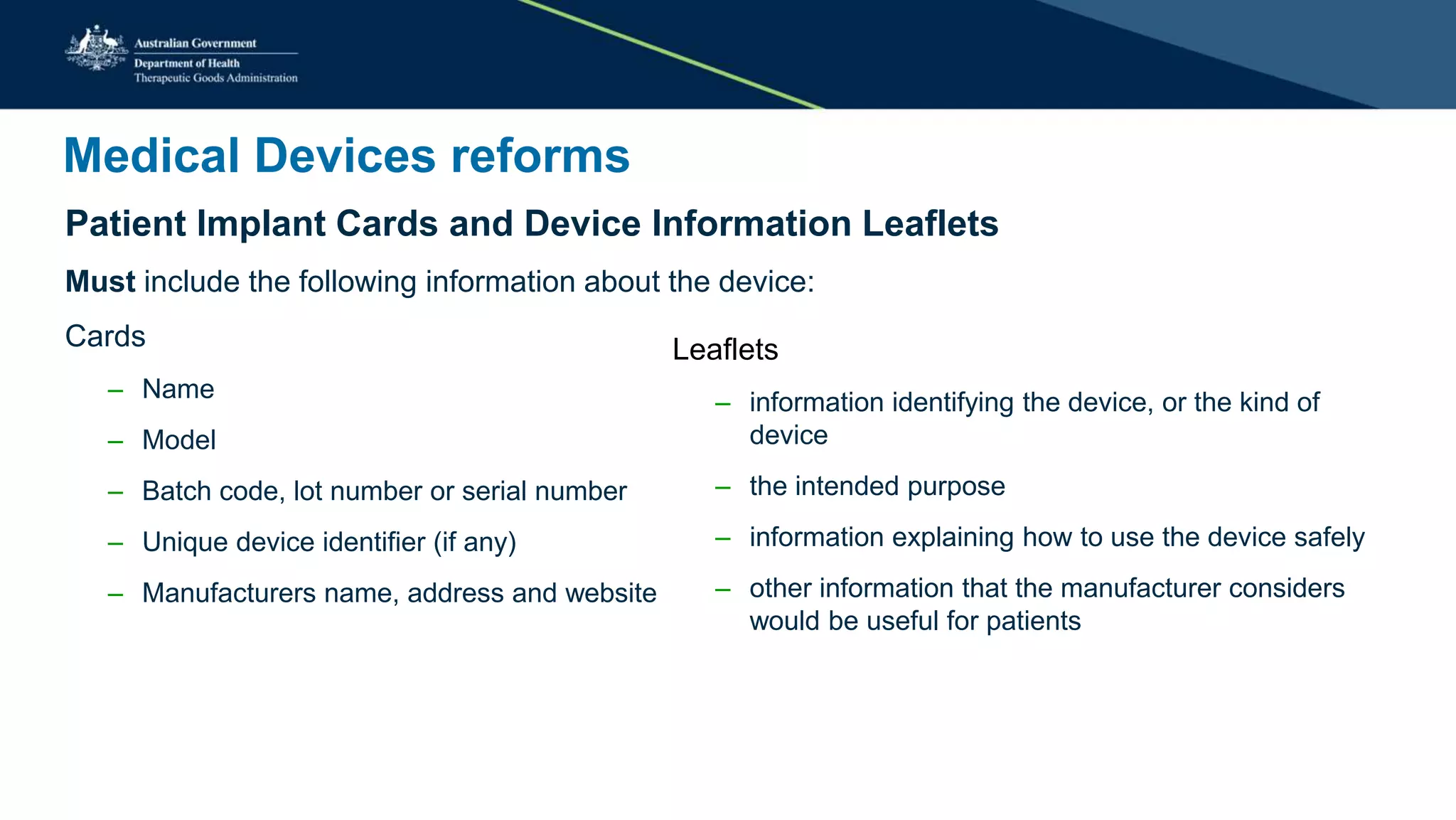 Presentation: Device vigilance - local challenges & global trends | PPTX