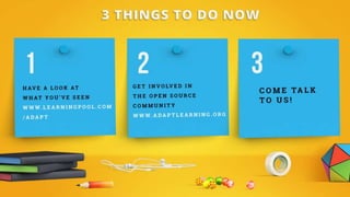 Learning Pool DevLearn - Adapt Learning Presentation | PPT