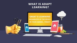 Learning Pool DevLearn - Adapt Learning Presentation | PPT