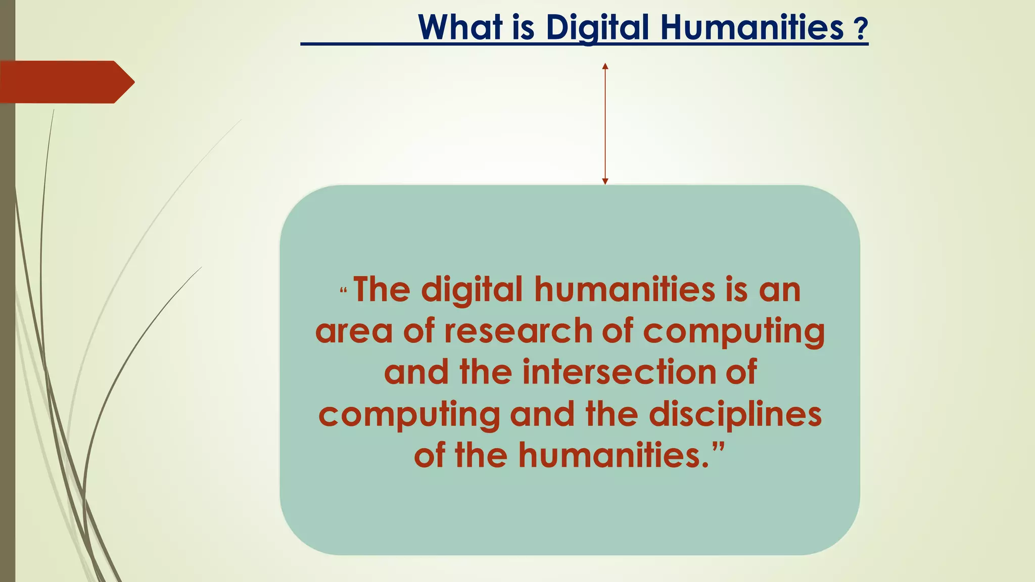 Presentation digital humanities | PDF | Computing | Technology & Computing