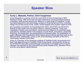 Long-Range Planning for the Successful Sale of a Company | PPT