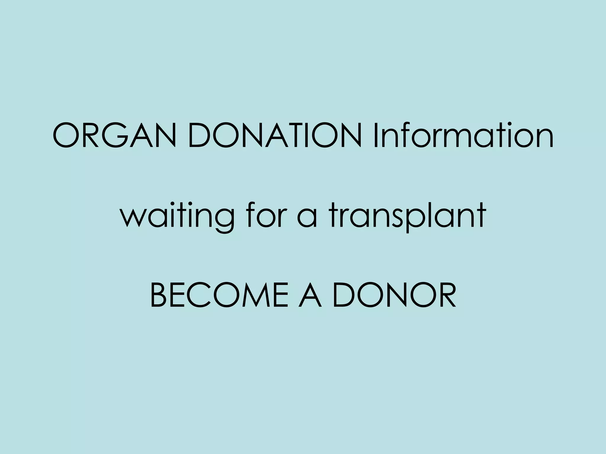 Presentation Donation | PPT