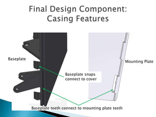 Design of a mechanism for harnessing power from hinged and revolving ...