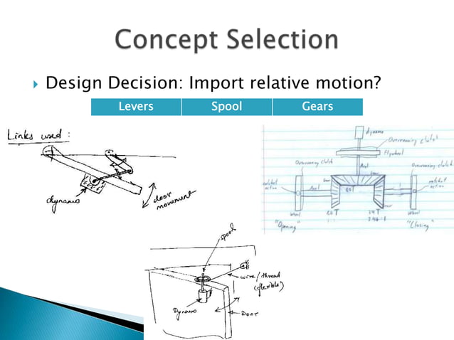 Design of a mechanism for harnessing power from hinged and revolving ...