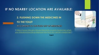Presentation-Drug Disposal.pdf | Medical Health