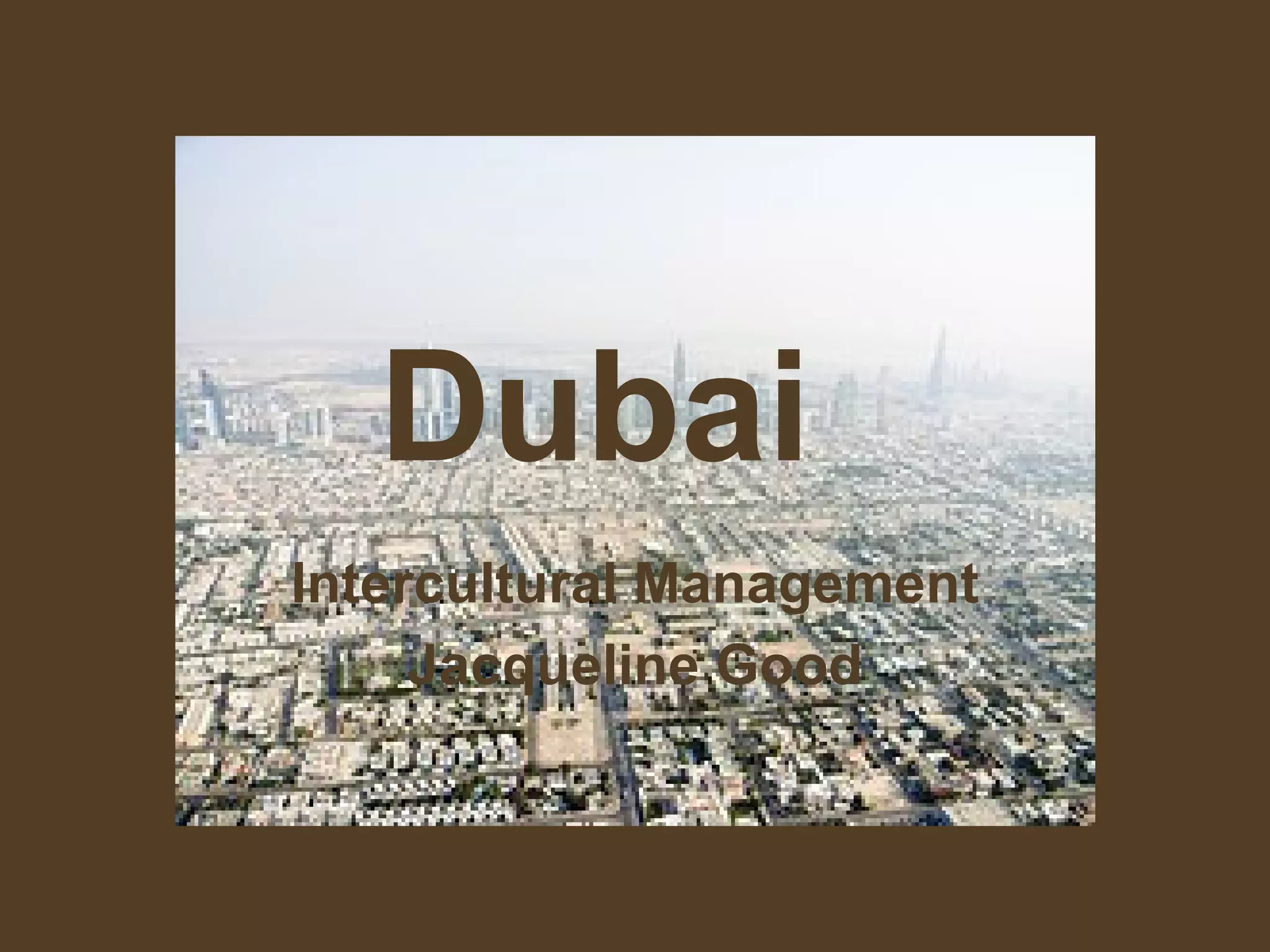 Presentation Dubai | PPT