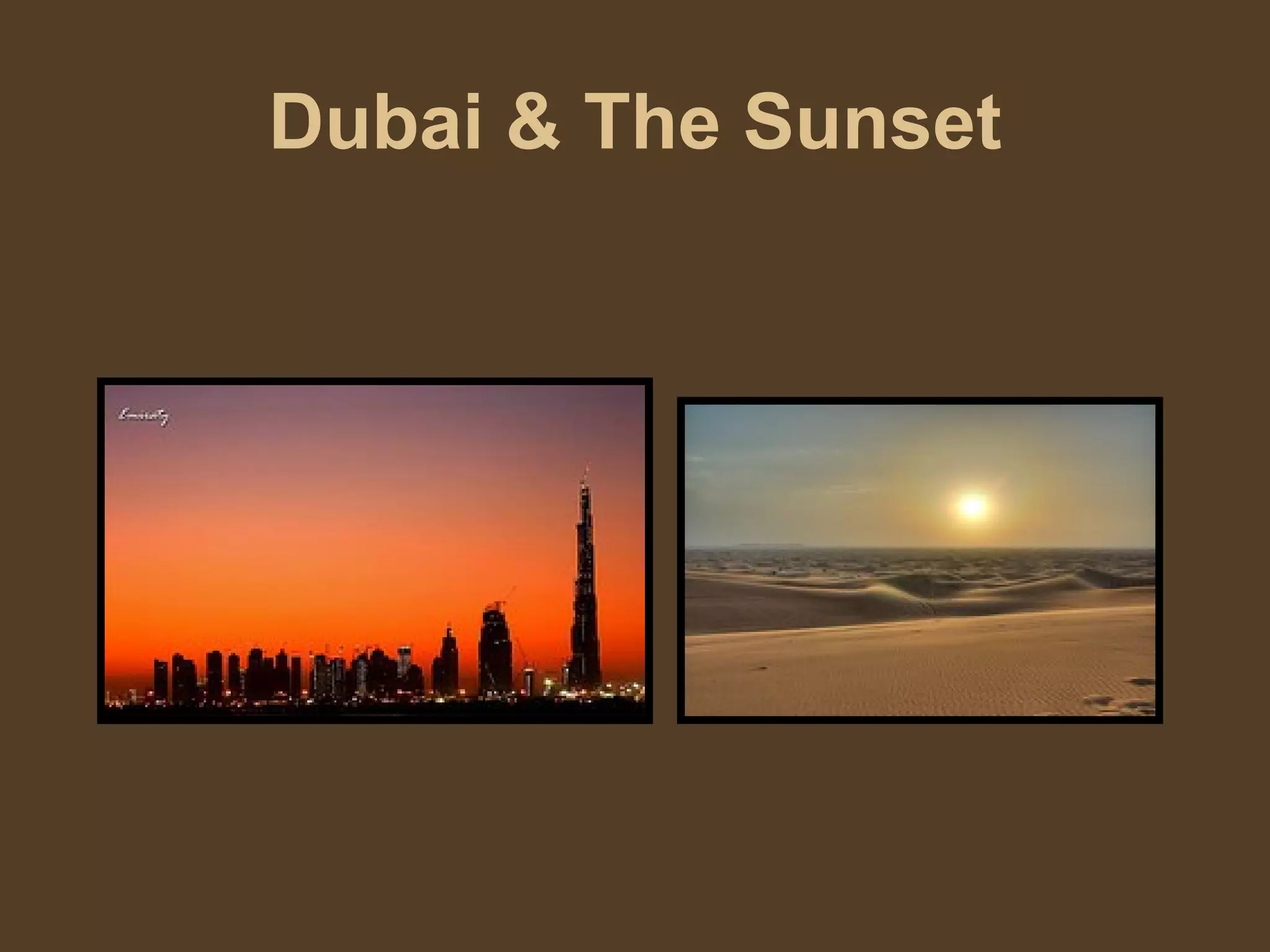 Presentation Dubai | PPT