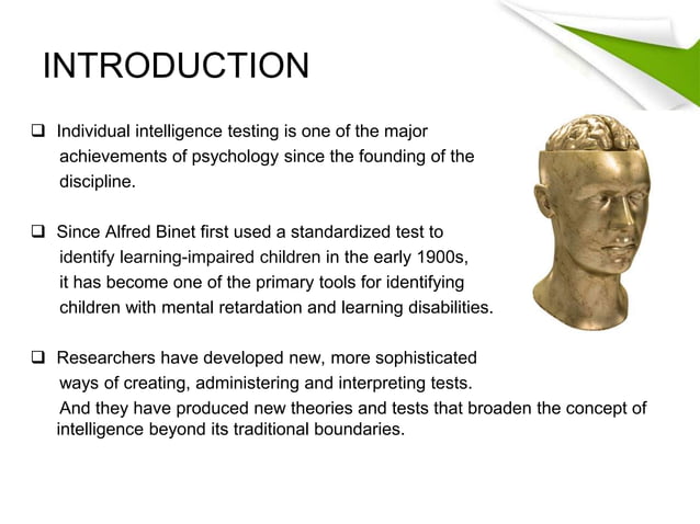 The Wechsler Adult Intelligence Scale (WAIS) | PPT