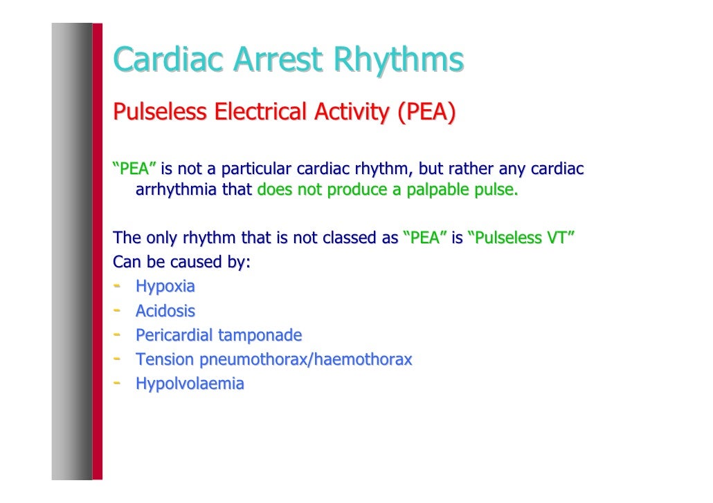 Dopamine For Pulseless Electrical Activity - riskdlystorm